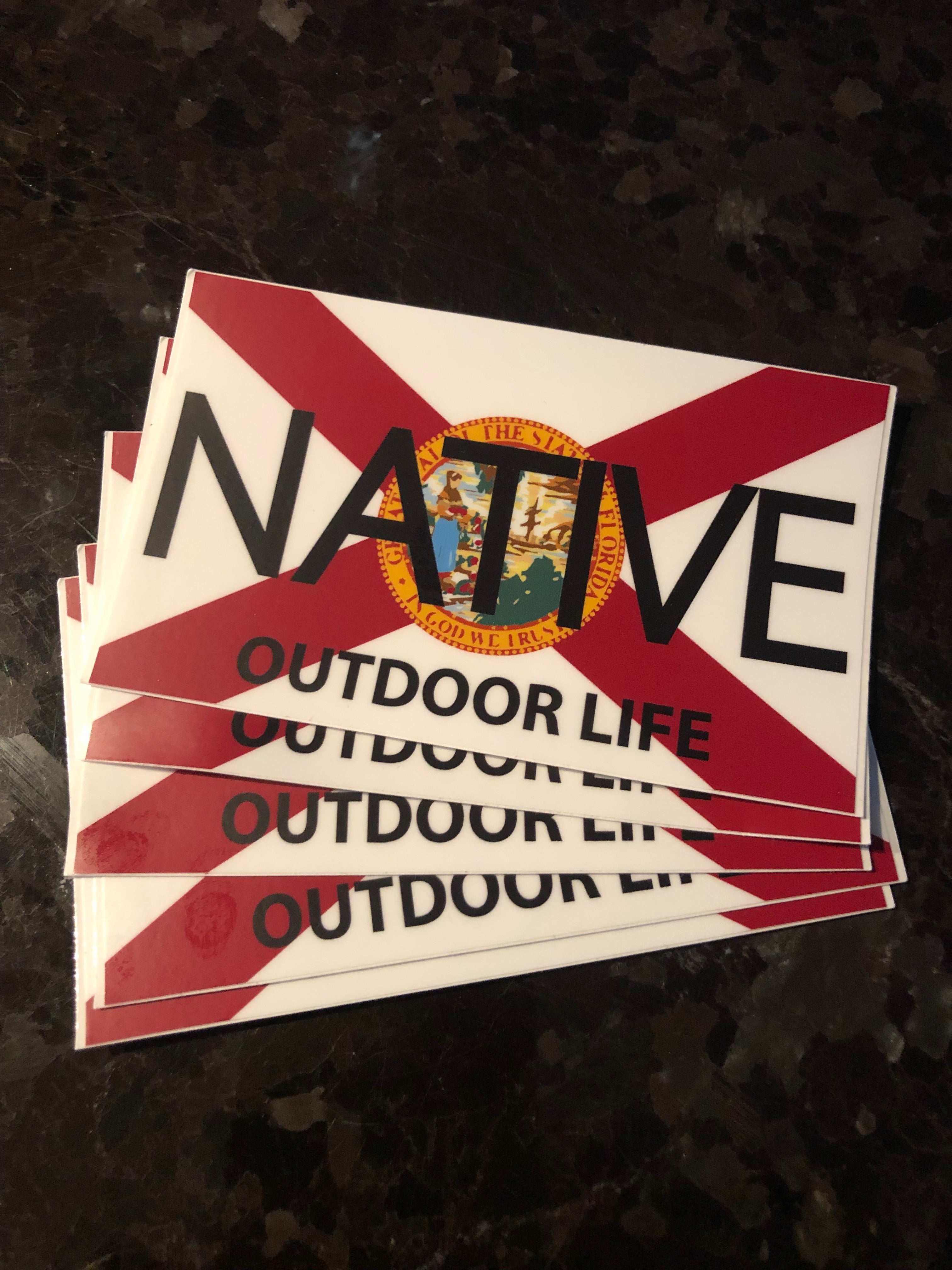 US - State Flag Stickers – Native Outdoor Life